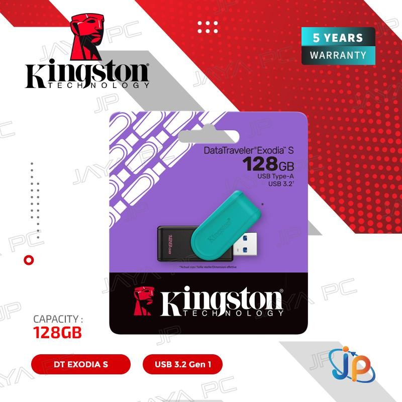 Jual FlashDisk Kingston DTXS DataTraveler Exodia S 128GB - Flash Disk ...