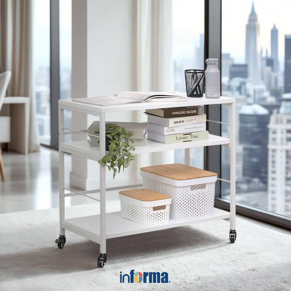 Jual Informa Wally Rak Penyimpanan 3 Tingkat - Putih Organizer ...