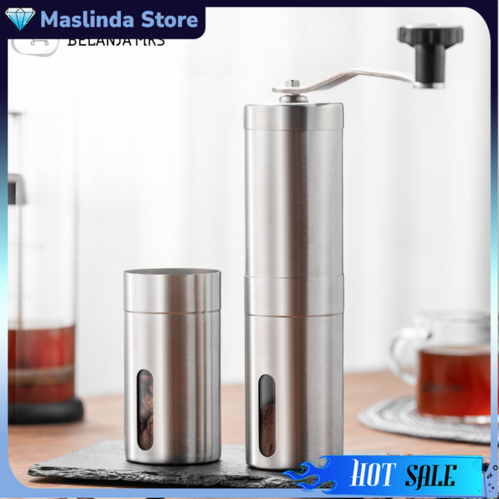 Jual alat giling kopi manual Grinder Portable / alat penggiling kopi ...