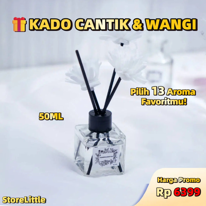 Jual Reed Diffuser 50ML ｜Diffuser Aromaterapi Estetik 13 Aroma ...