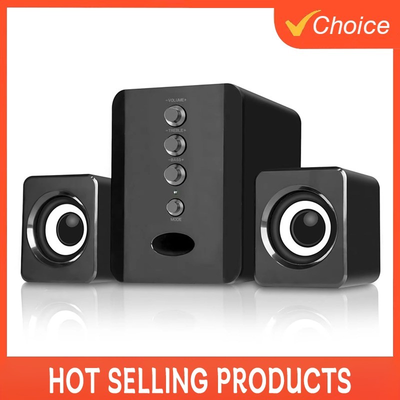 Jual Universal Full Range 3D PC Speaker Box Sound Bar Stereo Subwoofer ...