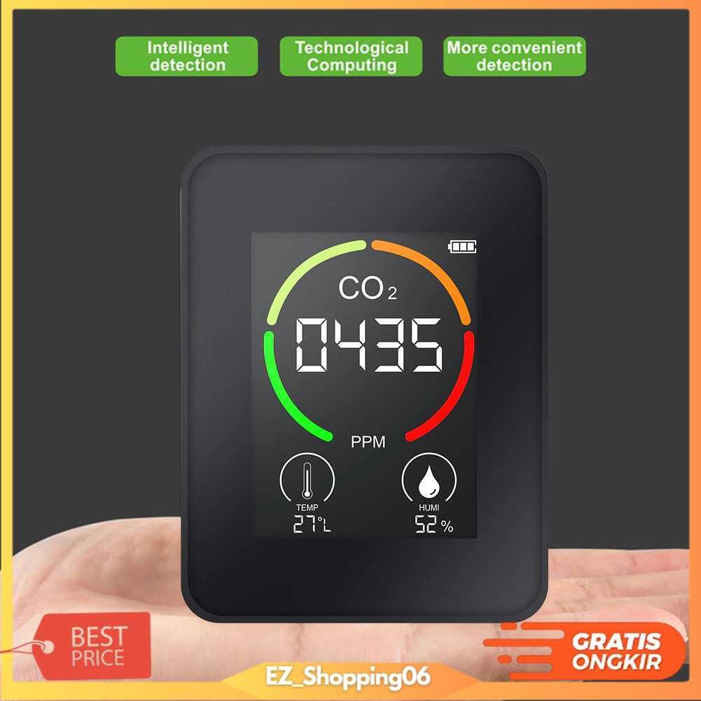 Jual KKMOON Alat Detector CO2 Sensor PPM Meter Gas Analyzer Thermometer | Shopee Indonesia