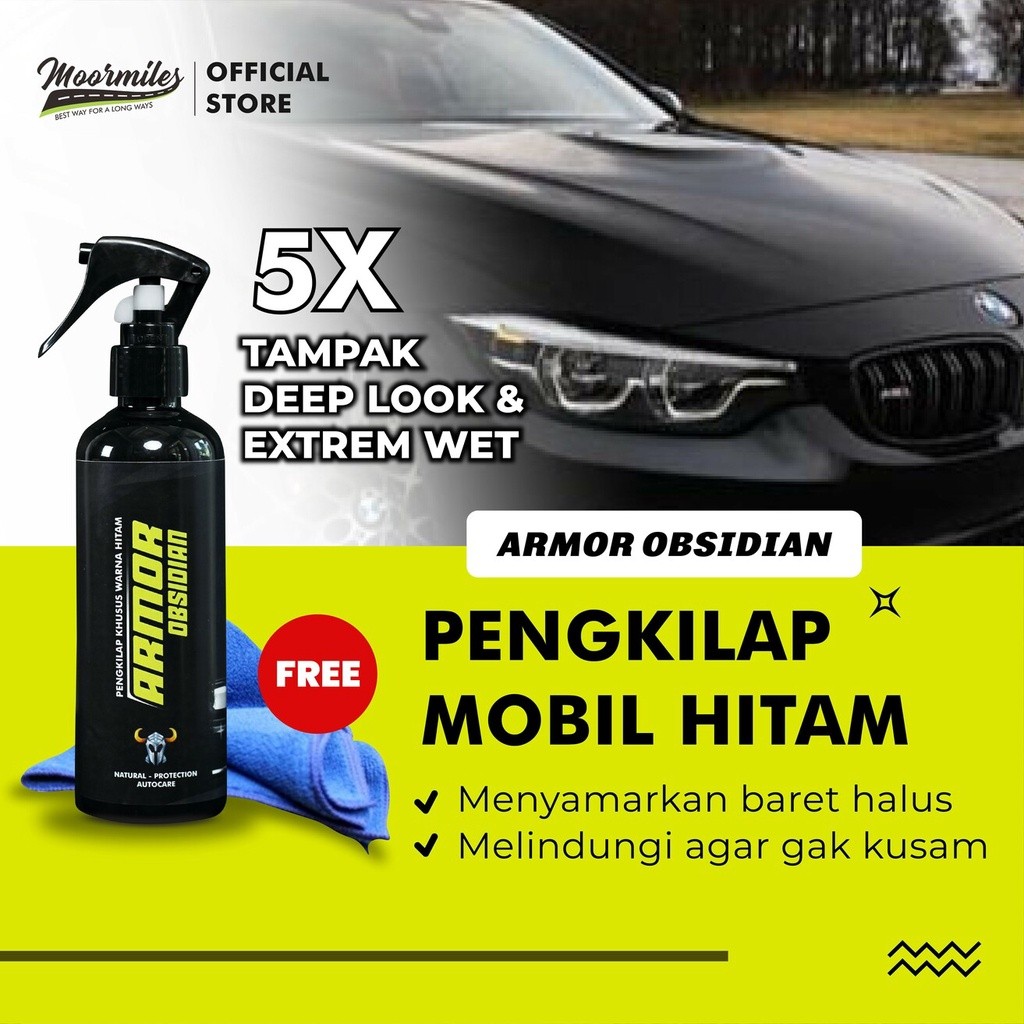 Jual MOORMILES - ARMOR OBAN | PENGKILAP KHUSUS MOBIL HITAM I MEWAH ...