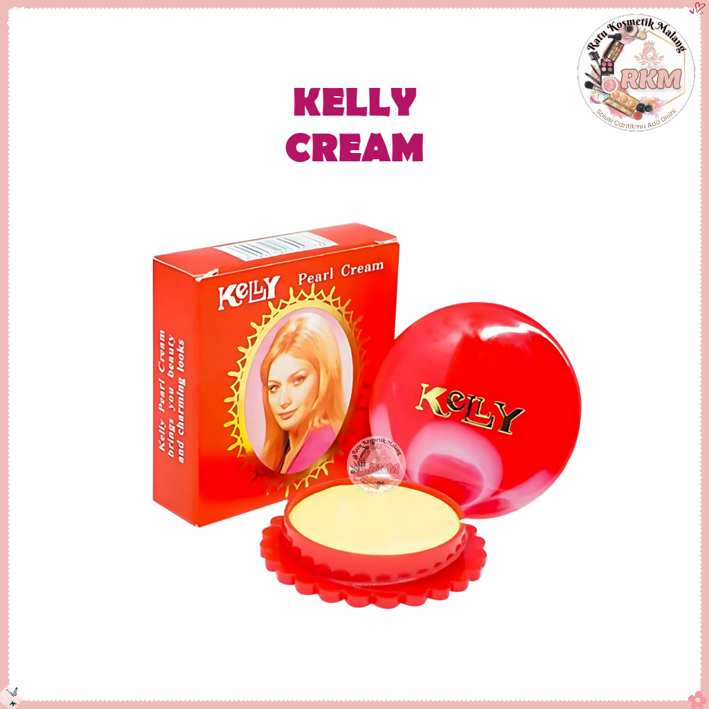 Jual KELLY Pearl Cream 5g & 15g | Cream Foundation Wajah | Shopee Indonesia