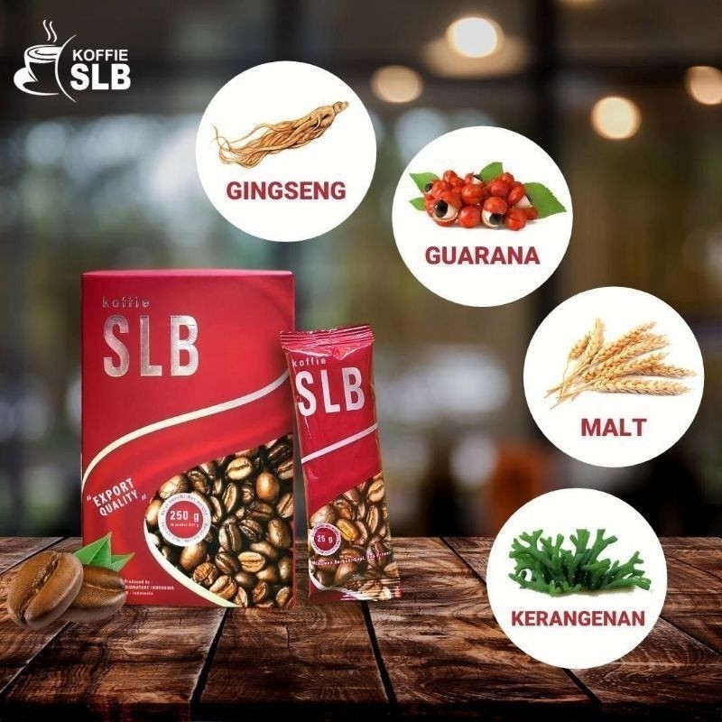 Jual KOPI SLB KOFFIE SLB MAN 1 Box isi 10 Sachet Minuman Ginseng BPOM ...