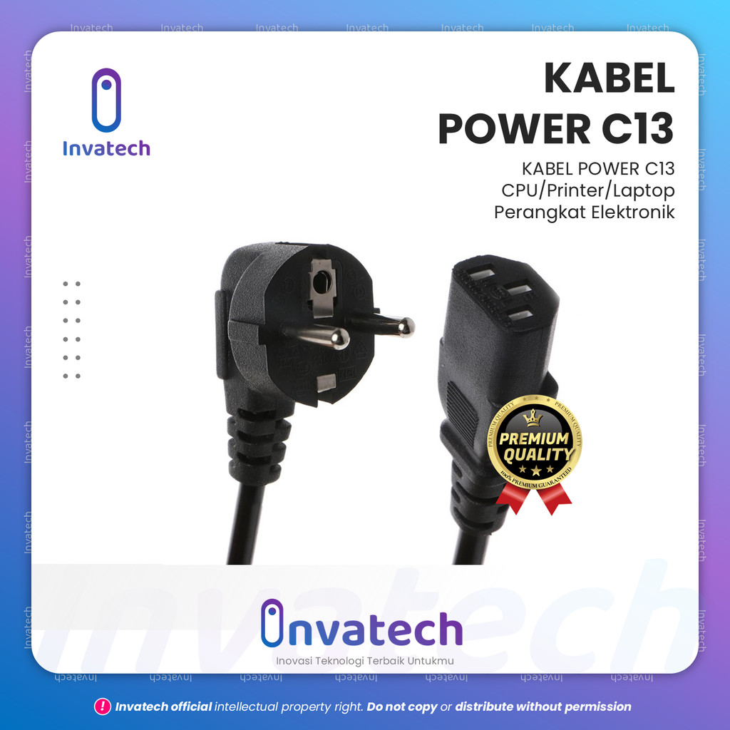 Jual Kabel Power PC Kabel Power Monitor Kabel Komputer Kabel Power CPU ...
