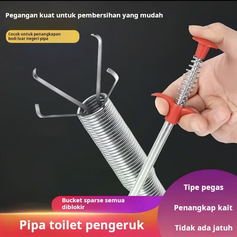 Jual Pengeruk pipa serbaguna, dapat ditekuk, dengan empat cakar ...
