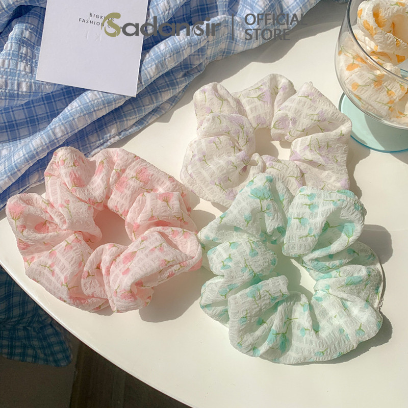 Jual Sadansir Ikat Rambut Manis Temperamen Tali Rambut Usus Besar Kuda ...