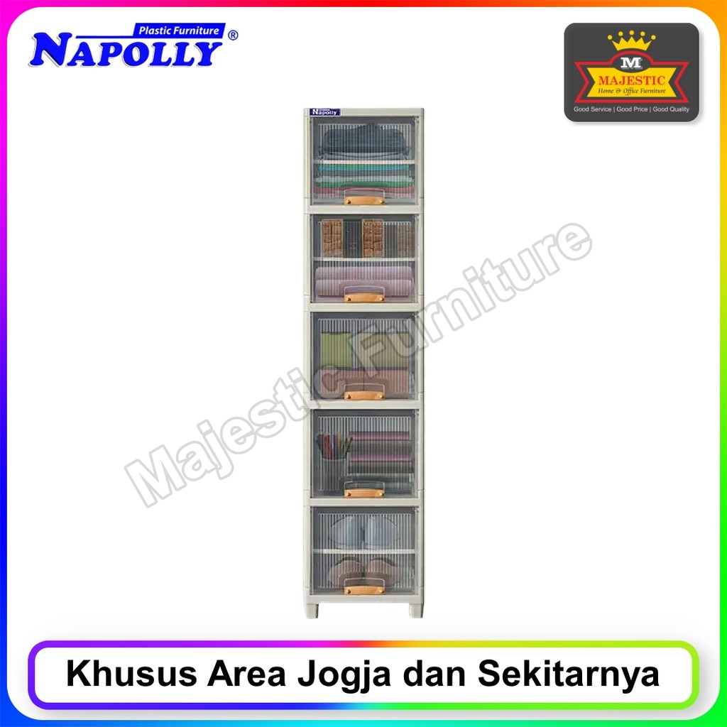 Jual Lemari Plastik Napolly LBP 1508 (Jogja) | Shopee Indonesia