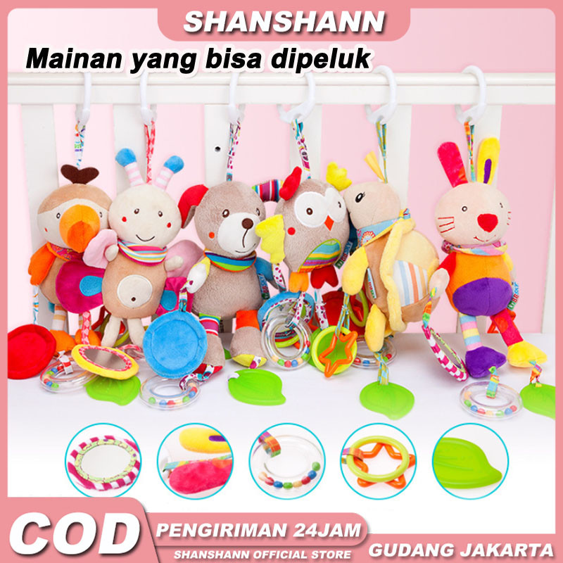 Jual COD Plush Toys Activity Baby Toys | Teether Bayi | Hanging Baby ...