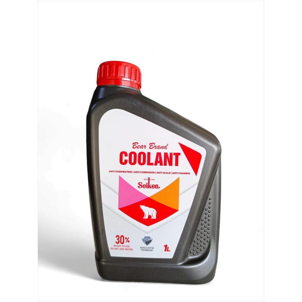 Jual Air Radiator Coolant 30% Motor Mobil Seiken Japan Merah 1 Liter ...