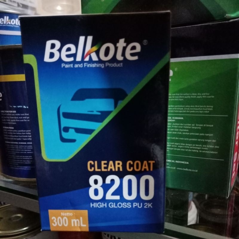 Jual Clear Belkote 8200 Gloss 300mlco | Shopee Indonesia
