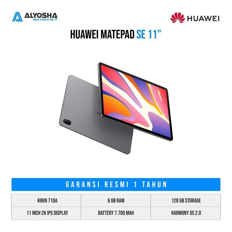 Jual HUAWEI MATEPAD SE 11 6/128 GB | Shopee Indonesia