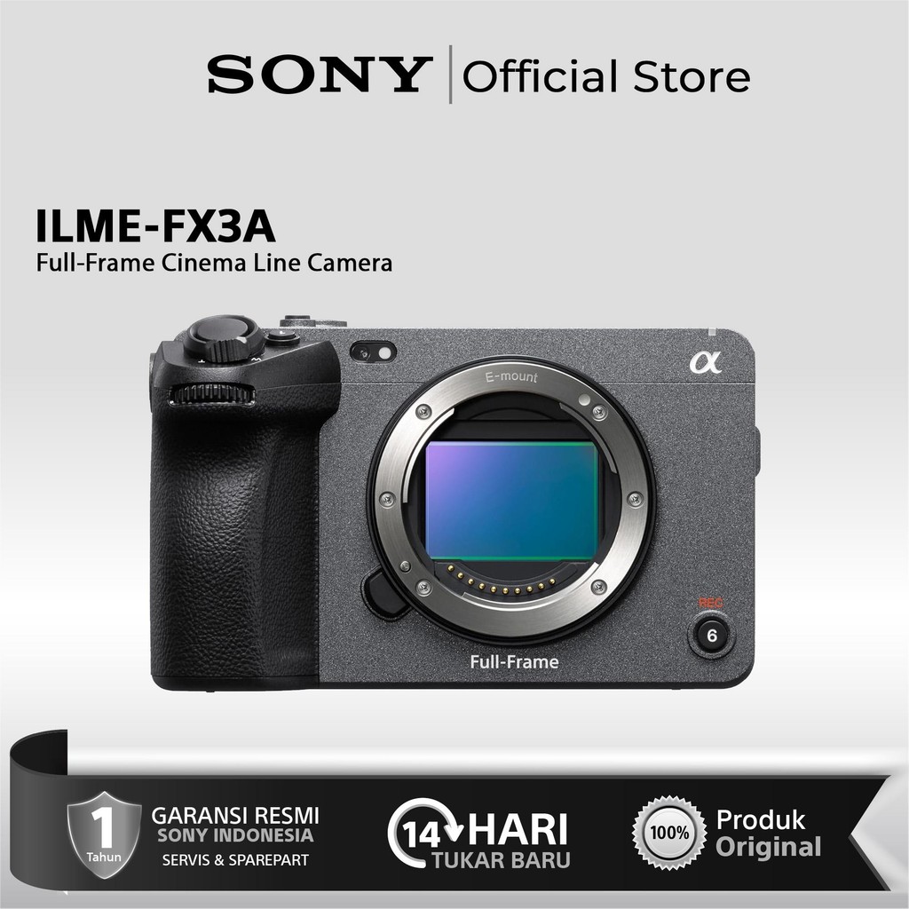 Jual Sony FX3A Full-Frame Cinema Camera FX-3A Sony FX3 A | Shopee Indonesia