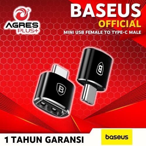 Jual BASEUS Adapter Mini USB female to Type-C male converter Black ...