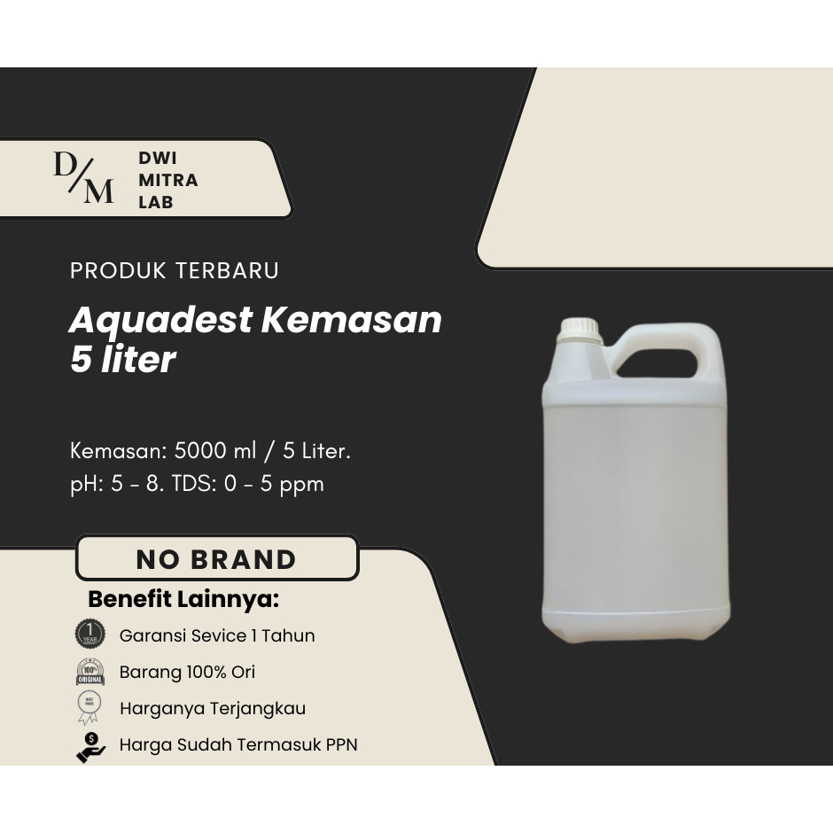 Jual Aquadest Kemasan 5 liter | Shopee Indonesia