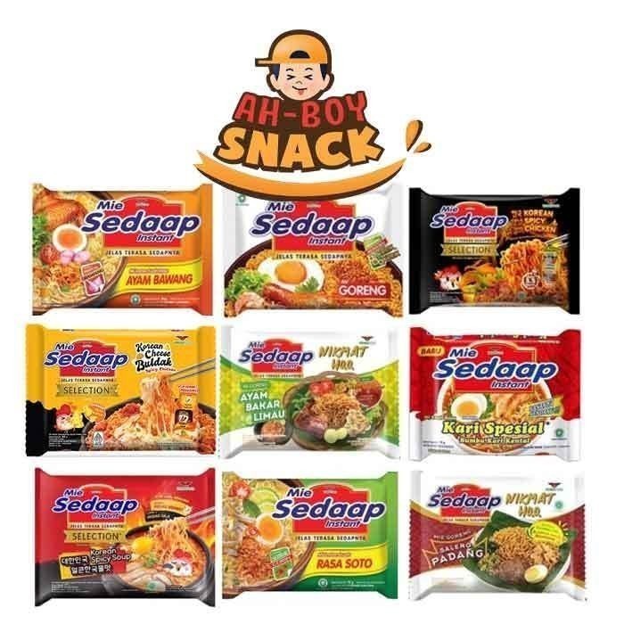 Jual MIE SEDAAP GORENG DAN KUAH - ALL VARIANT | Shopee Indonesia