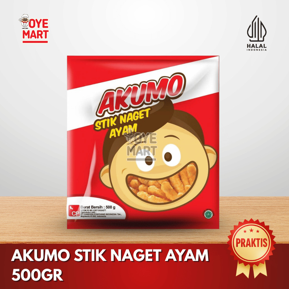 Jual AKUMO CHICKEN STICK NUGGET 500GR | Shopee Indonesia