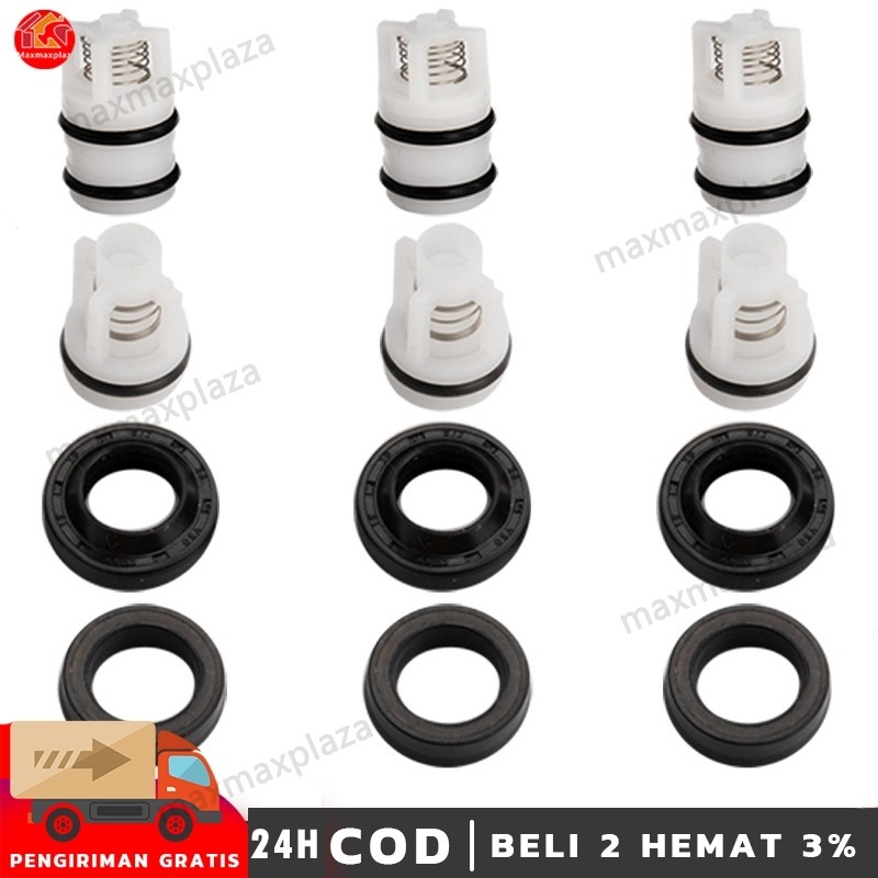 Jual 12Pcs Oil Seal Water Seal Inlet Valve Outlet Valve Klep Kecil ...