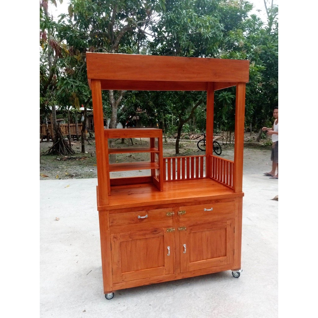 Jual gerobak booth cofii dan thai tie free ongkos kirim | Shopee Indonesia