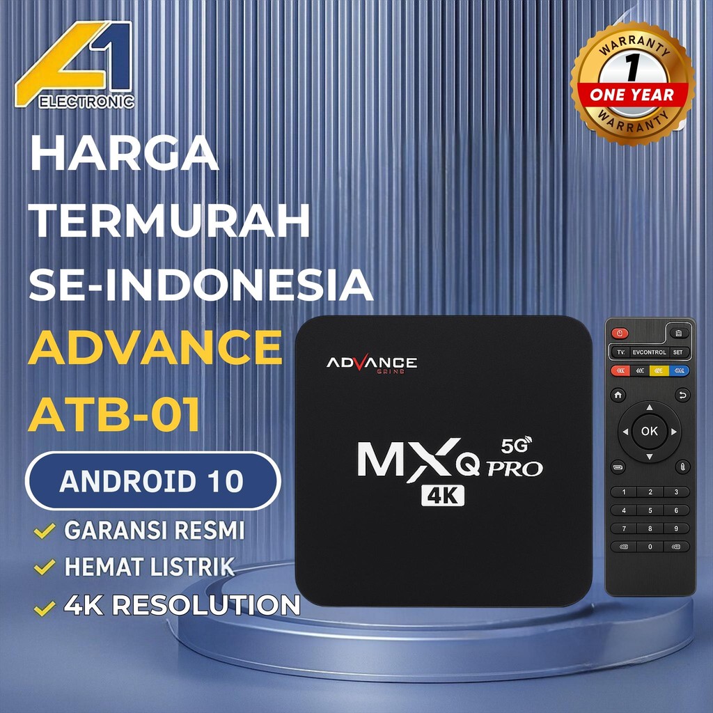 Jual Android TV Box Advance ATB01 | ATB 01 MXQ Pro 4K | Shopee Indonesia