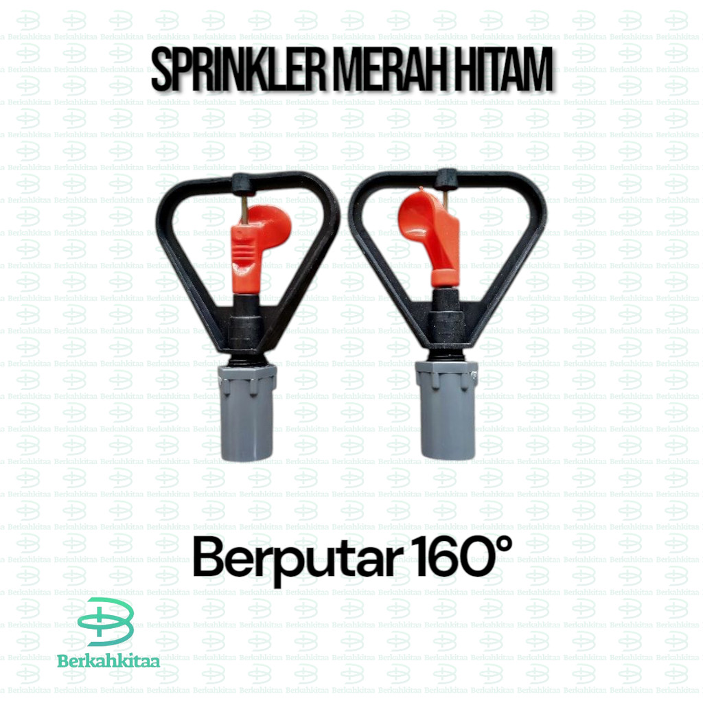 Jual Sprinkler Tanaman Pertanian & Taman + Pipa Drat 1/2" – Warna Merah ...