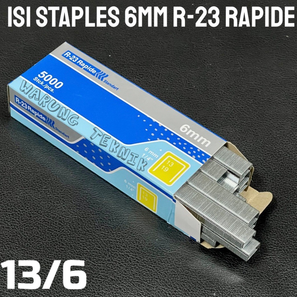 Jual Rapide Original Refill Gun Tacker R23 - Isi Staples 13/8 ( 8 mm ...