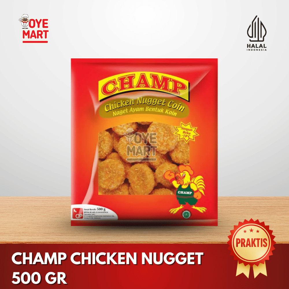 Jual CHAMP CHICKEN NUGGET 500GR | Shopee Indonesia