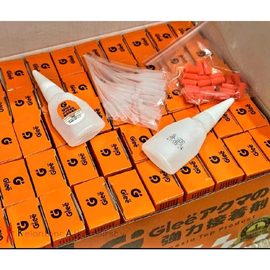 Jual Glue Korea PAKET 10 PC/25 PC/50 PC/ Perekat Super Rekat / Lem ...
