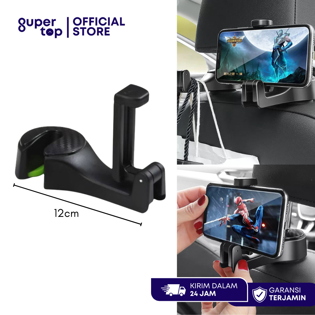 Jual Car Seat Phone Holder Penyangga Hp Gantungan Barang di Bangku ...