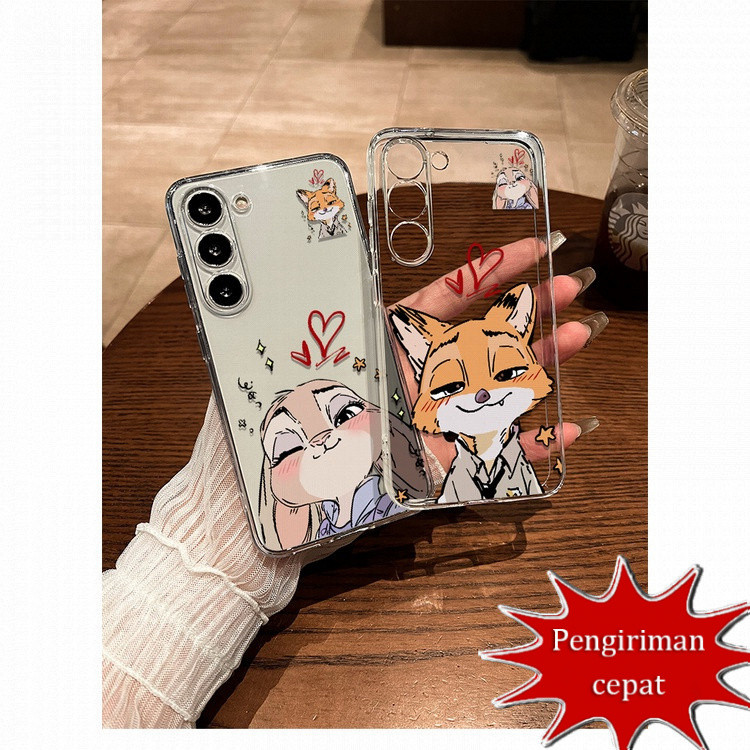 Jual Lucu Luar Negeri Couple Anti Jamur Case Samsung A17 5G A07 A17 5G A26 A16 A36 A56 A15 A06 ...