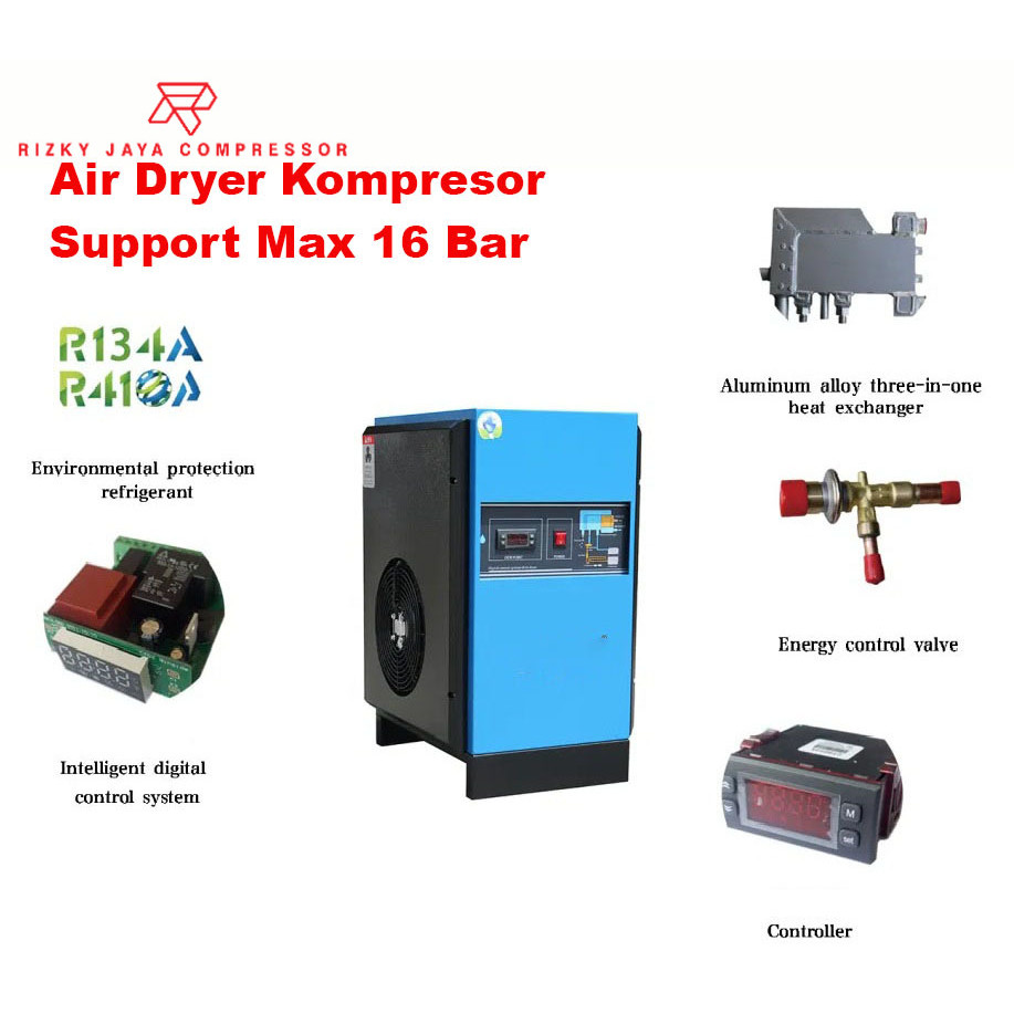 Jual RJC Air Dryer kompresor 30 HP 16 bar Pengering Angin 30HP Udara ...