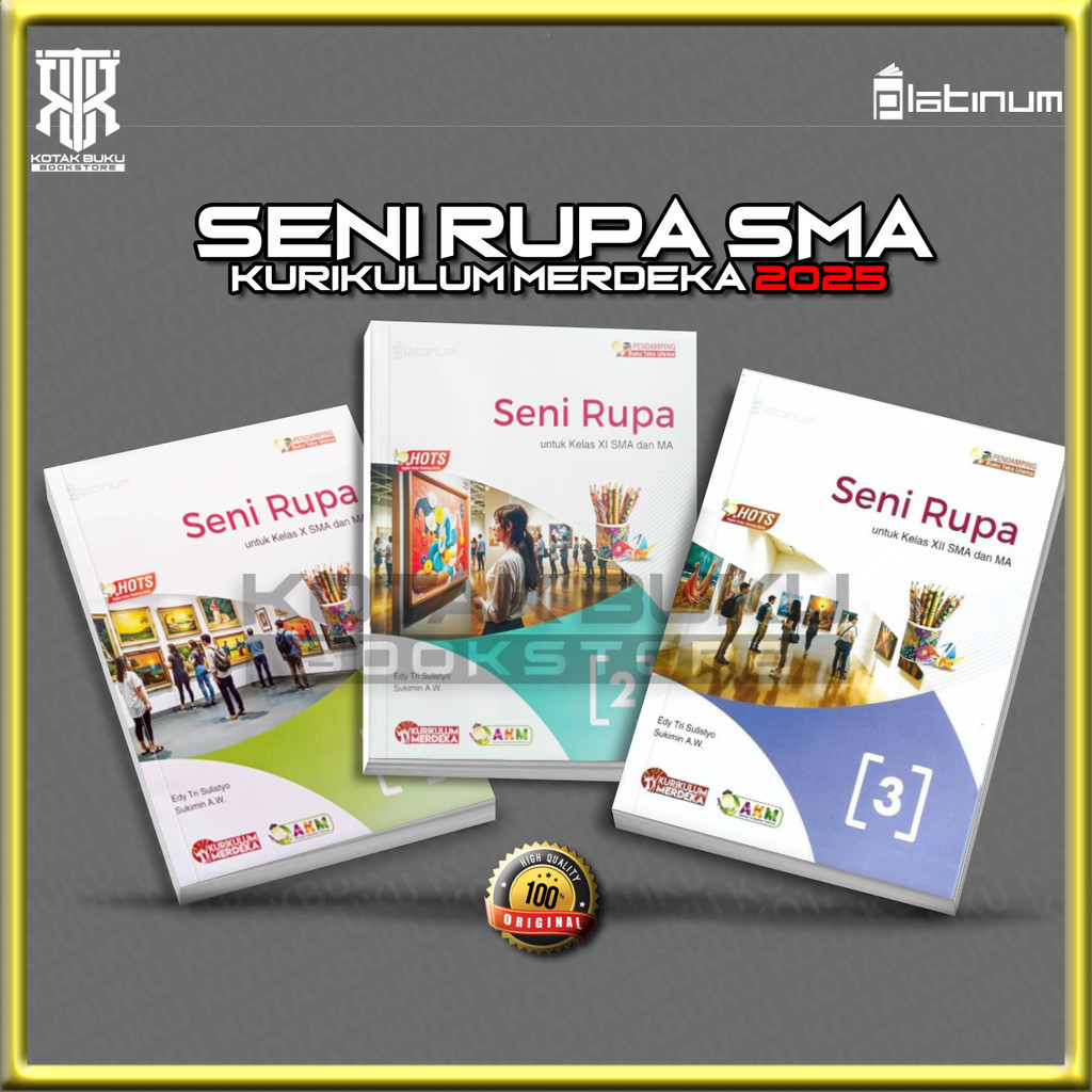 Jual Buku Seni Rupa Kelas 10 11 12 SMA Kurikulum Merdeka / Platinum / Revisi 2025 | Shopee Indonesia
