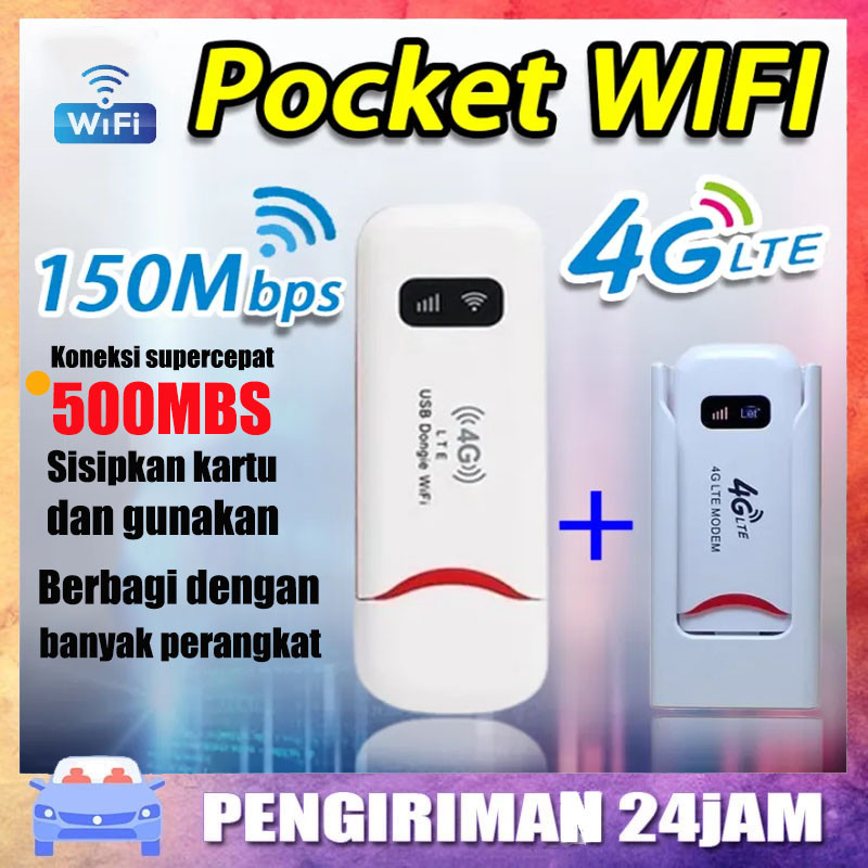 Jual 【COD】MINI Modem WIFI USB 4g All Operator LTE Modem USB 500Mbps ...