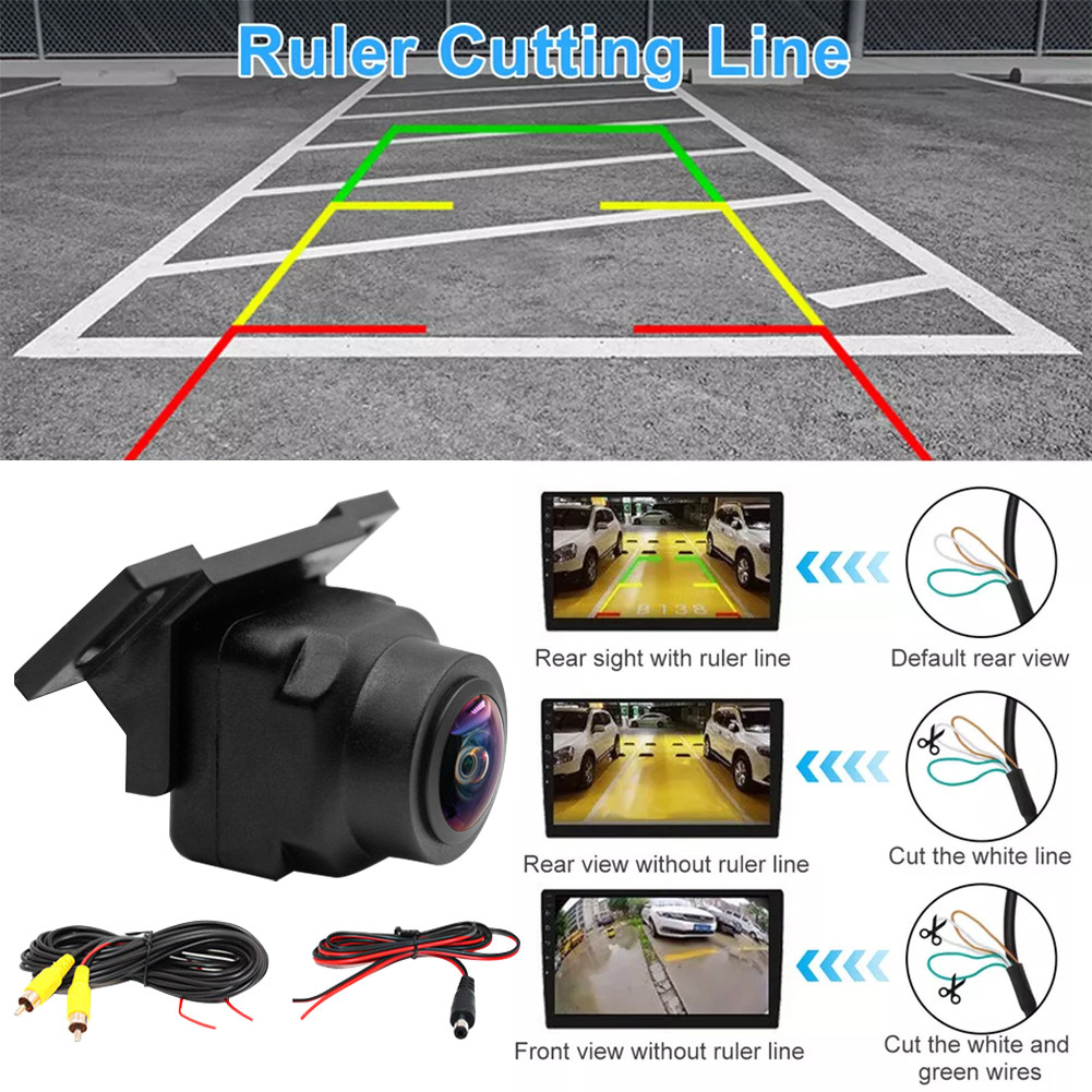 Jual Kamera Mundur Parkir Mobil Kamera Belakang Mobil Universal HD 170 Derajat Waterproof Mundur ...