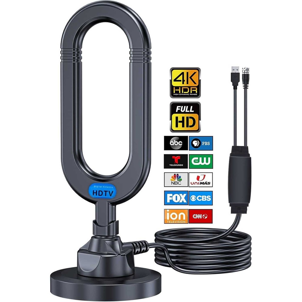 Jual Antena TV Digital Indoor Outdoor 20dB DTMB DVB-T2 - W607 | Shopee Indonesia