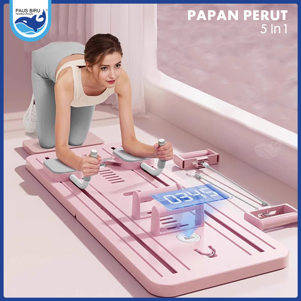 Jual Paus Biru - Papan Perut 5 ln 1 Latihan Perut Aerobik Pilates Board ...