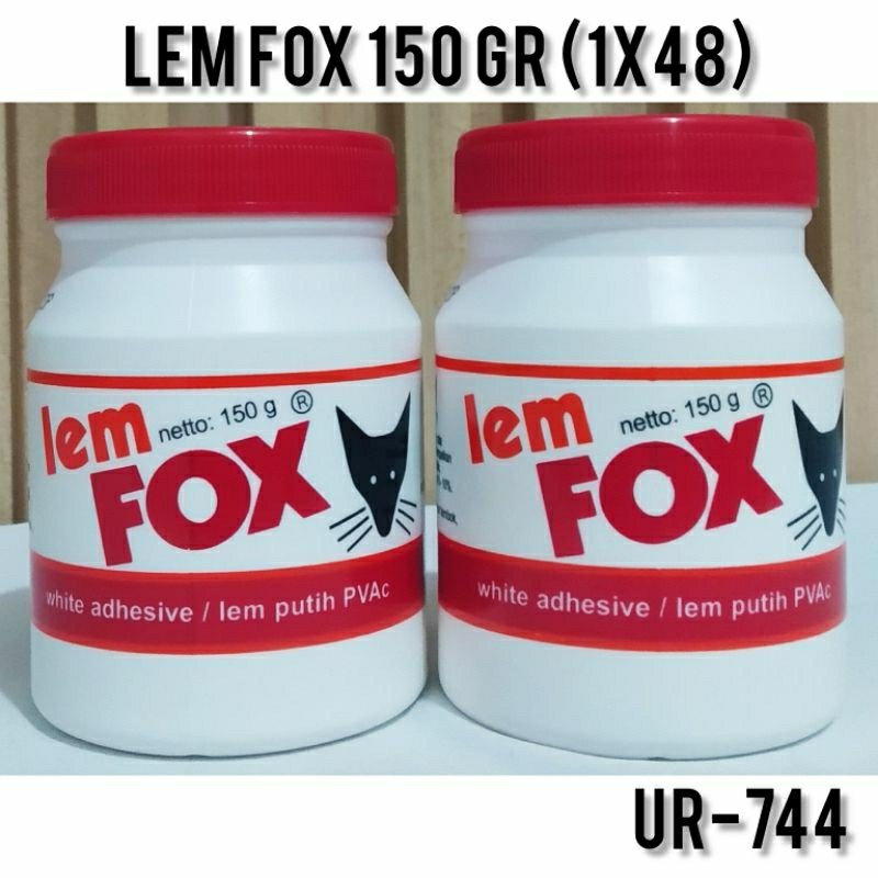 Jual LEM KERTAS FOX 150GR / LEM SERBA GUNA FOX 150 GR | Shopee Indonesia