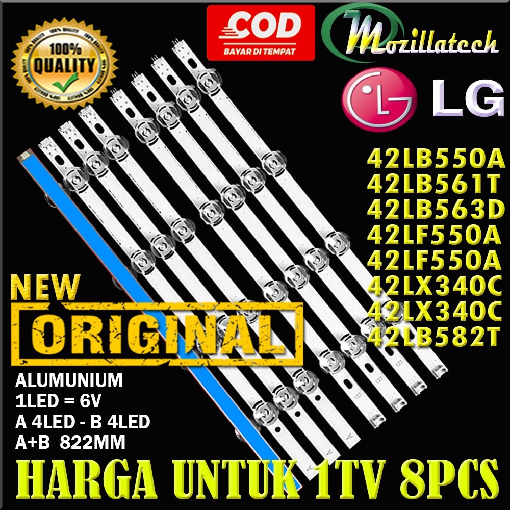 Jual BACKLIGHT TV LG 42LB550A 42LF550A 42LB561T 42LY340C 42LX340C ...