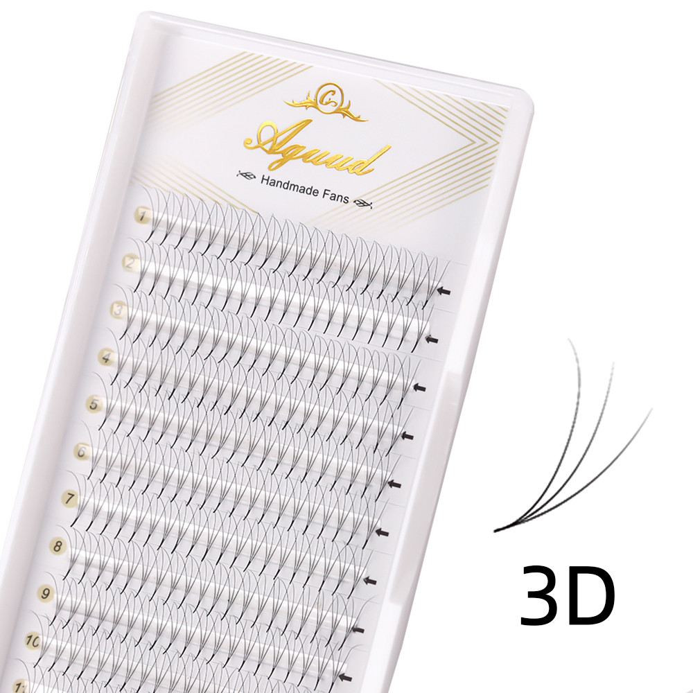 Jual AGUUD Pointy Base Promade Fans Eyelash Extension 3D 5D 6D 7D 8D ...