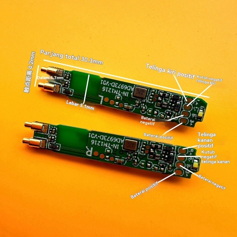 Jual 5.0 Jerry TWS Bluetooth headphone motherboard chip aksesoris diy ...