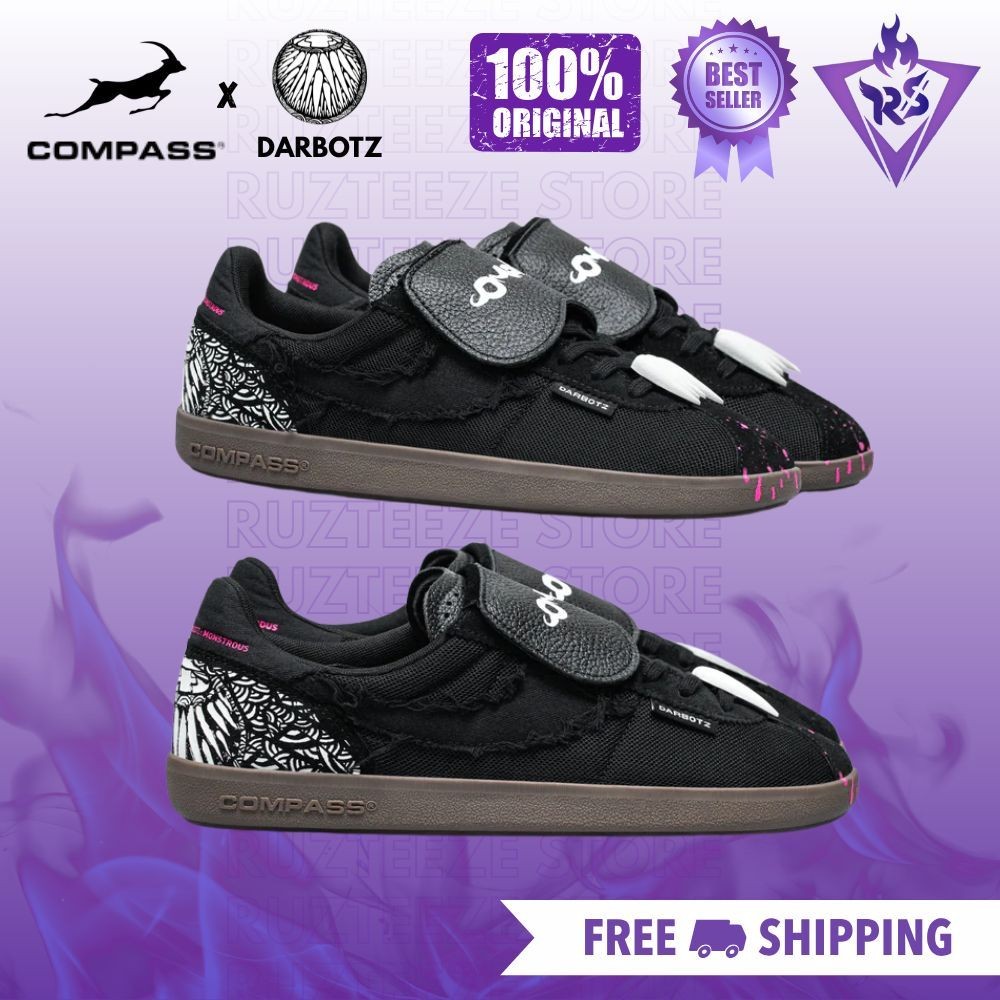 Jual [ORIGINAL 100%] Sepatu COMPASS X DARBOTZ WHITE LIMITED EDITION ...