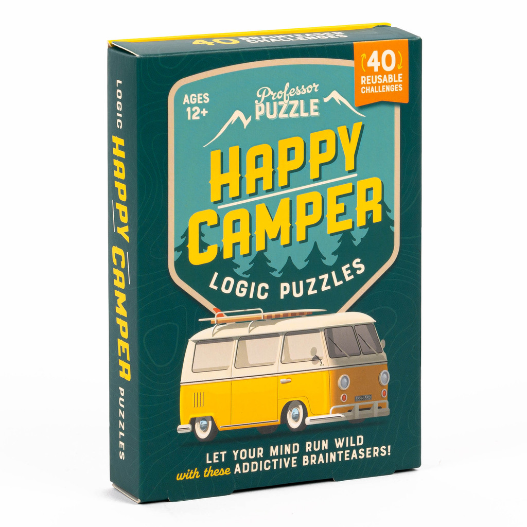 Jual Professor Puzzle Games Happy Camper Logic Puzzles | Shopee Indonesia