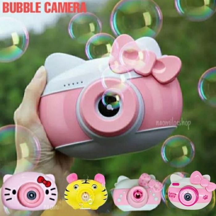 Jual Mainan bubble camera HLKTY bubble elektrik kamera bubble blower ...