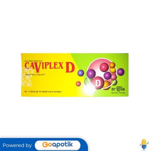 Jual Caviplex D Box Isi 30 Tablet | Shopee Indonesia