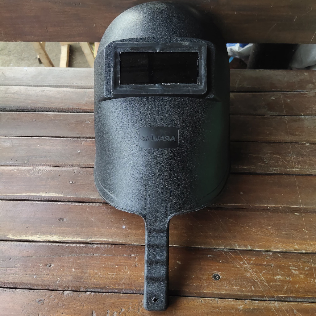 Jual Topeng las Manual/Topeng las Hitam pegang Iwara/kedok las model ...