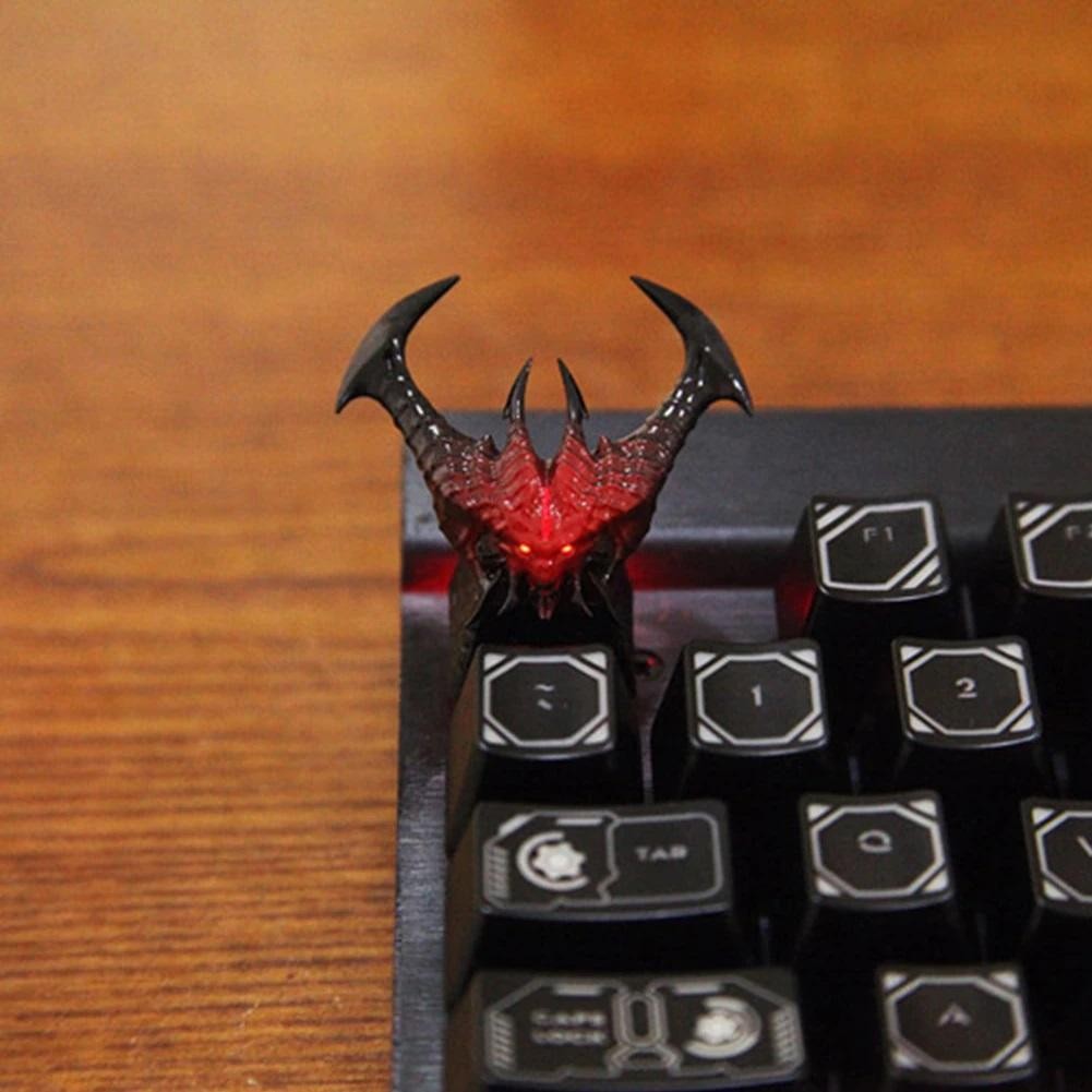 Jual HolyOOPS! 3D Metal Aluminium Keycap Al Diabolos Diablo Keyboards ...