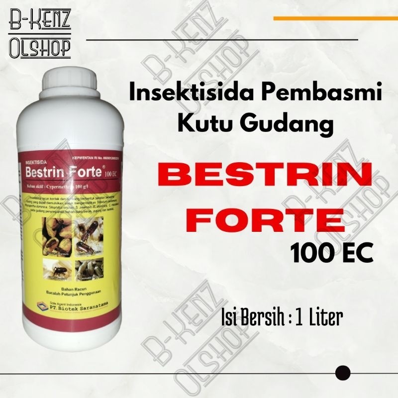 Jual Bestrin Forte 100 EC (1 Liter) Pembasmi Kutu GudangCO | Shopee ...