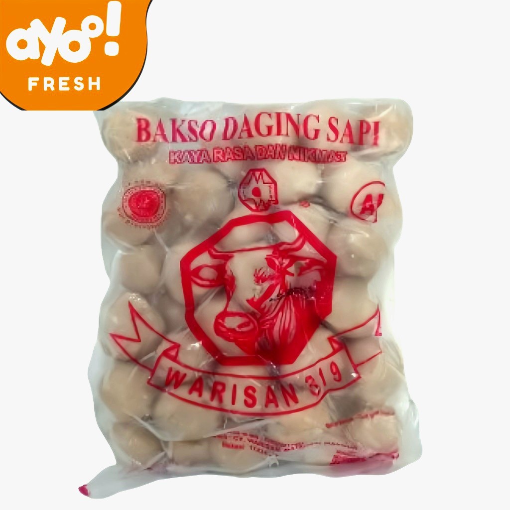 Jual Bakso Warisan Original 600gr isi 50 Pcs | Shopee Indonesia