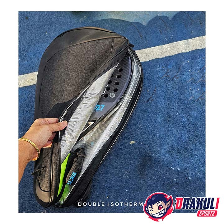 Jual Double Cover Padel Case isothermal Duo — Sarung Raket 2 Slot ...